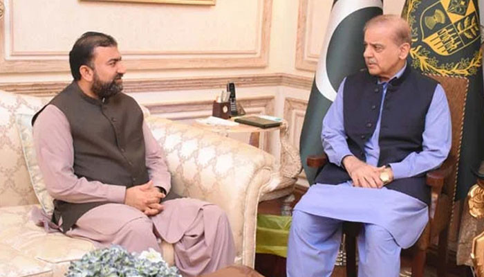 بلوچستان، ہر صورت امن بحال کریں گے، وزیراعظم سے سرفراز بگٹی کی ملاقات ...