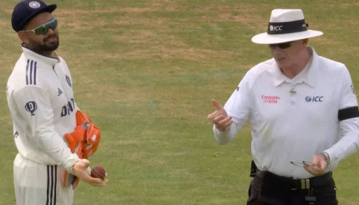 رشبھ پنت کی سرزنش، ایک ڈی میرٹ پوائنٹ