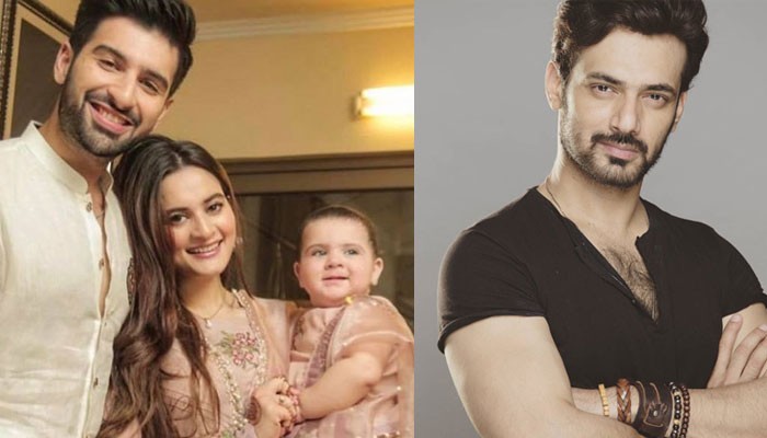 Zahid Ahmed compares baby Amal to mom Aiman Khan and Muneeb Butt isn't ...
