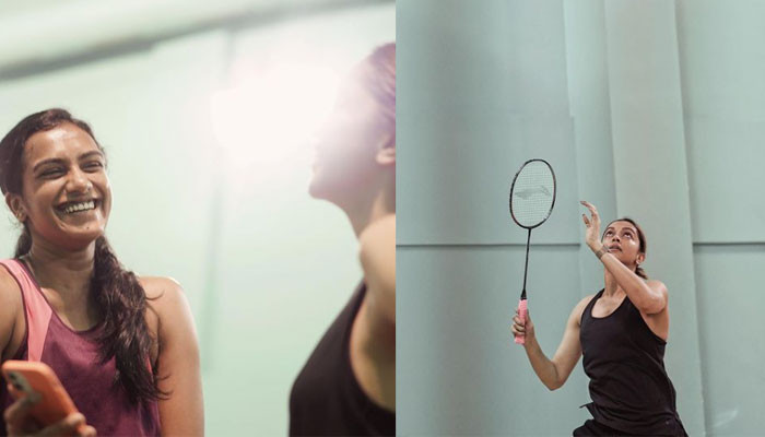 Deepika Padukone plays badminton with PV Sindhu in new photos