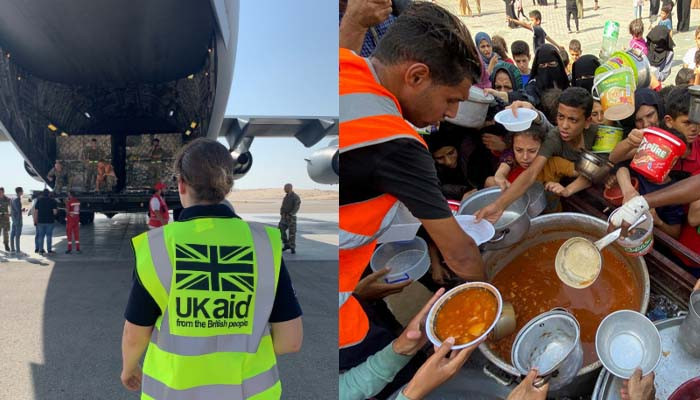 Largest UK-aid package to feed 275,000 starving Gazans