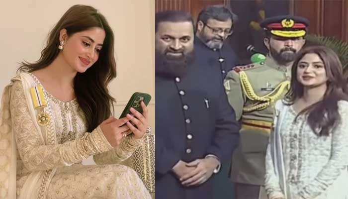 Sajal Ali awarded Tamgha-e-Imtiaz on Pakistan Resolution Day