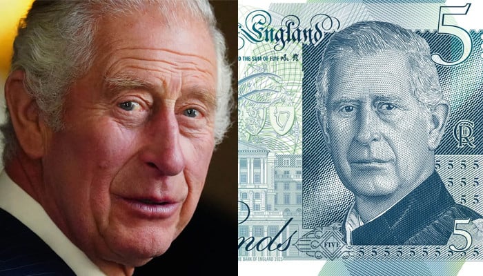 King Charles finds his unsmiling portrait ‘very elegant’ on new banknotes