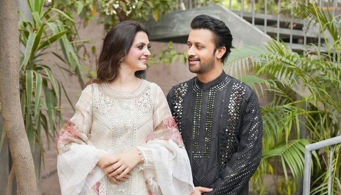 Atif Aslam, wife Sara Bharwana share vinatge Eid clicks