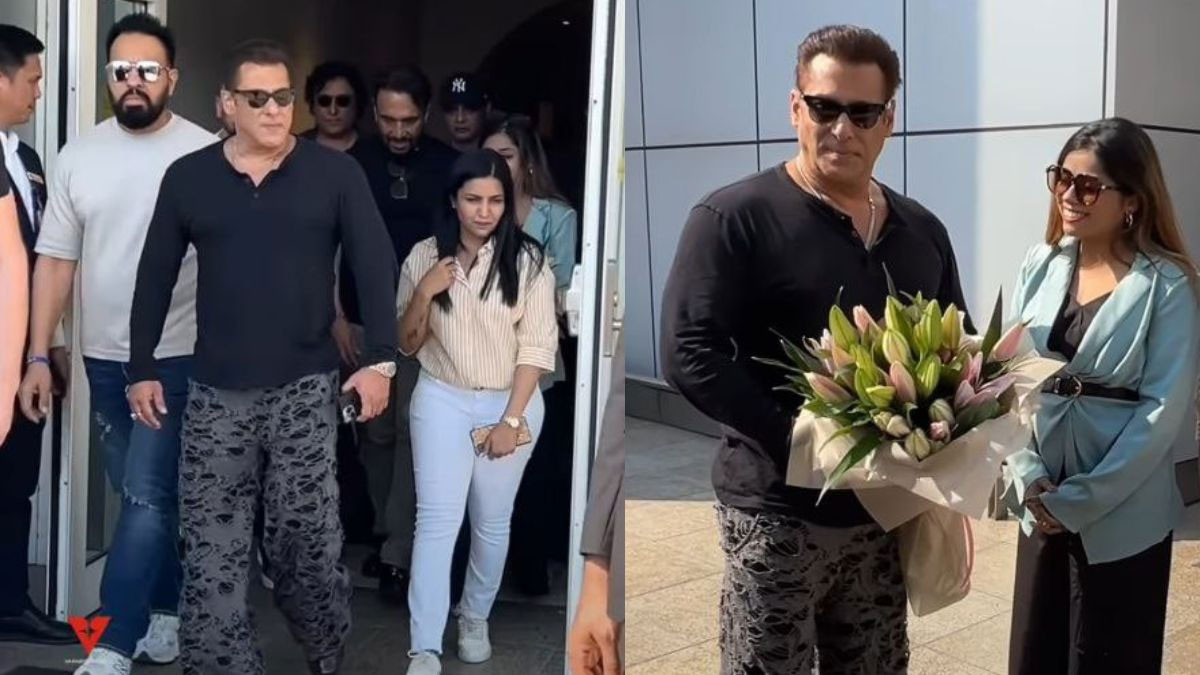 Salman Khan reaches Dubai in style with tight security entourage: Watch