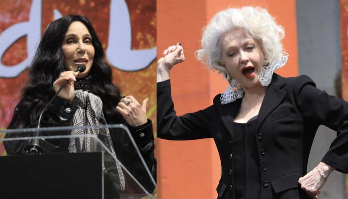Cher hails Cyndi Lauper as 'genius singer' at handprint ceremony
