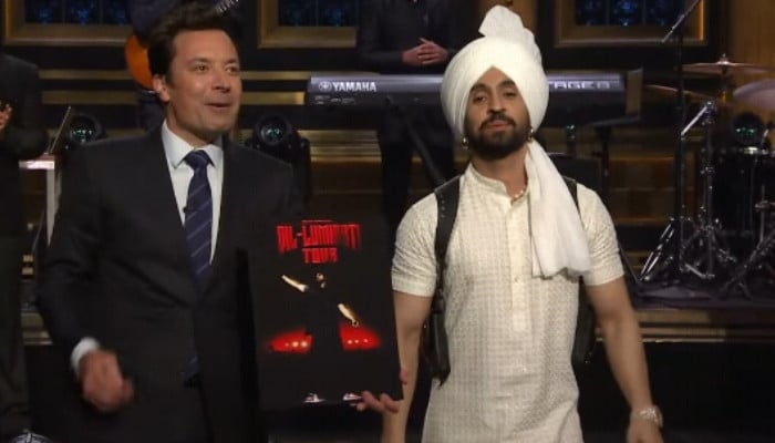 Diljit Dosanjh 'GOAT' rendition in Jimmy Fallon show leaves fans in awe