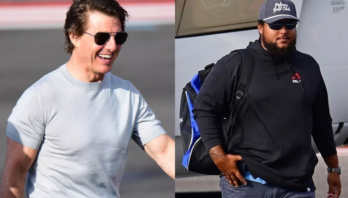 Tom Cruise kicks up rare helicopter appearance with son Connor Cruise