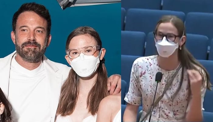 Ben Affleck’s daughter Violet Affleck calls for ‘mask mandates’ in speech