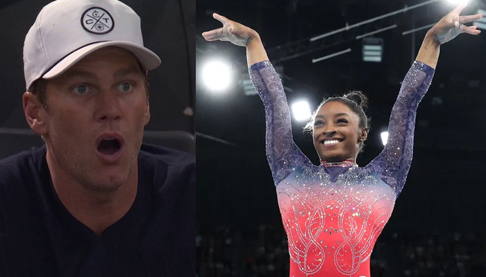 Tom Brady totally floored by Simone Biles’ Olympics gymnastics