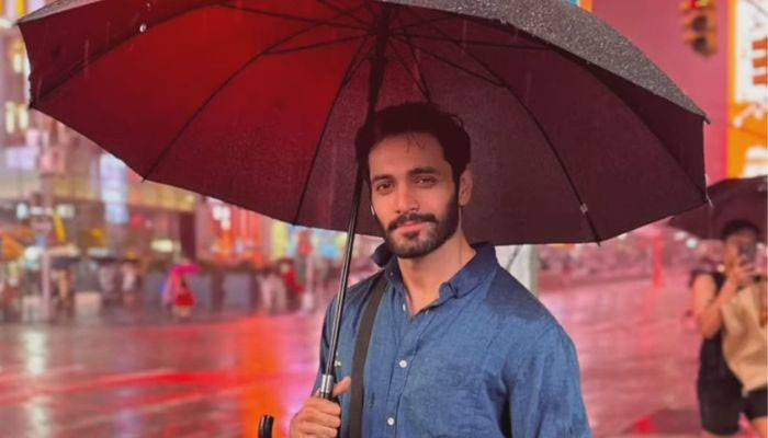 Wahaj Ali embraces the wild storms of New York City in new post
