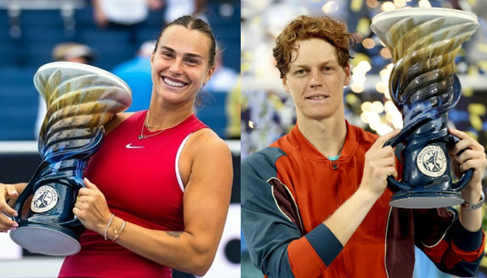 Aryna Sabalenka and Jannik Sinner shine bright at Cincinnati Open finals