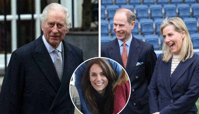 Prince Edward, Princess Sophie fill ‘absence’ of Kate Middleton, King ...