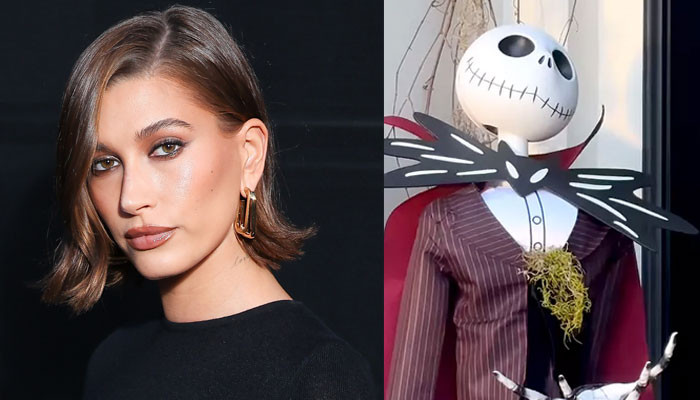Hailey Bieber celebrates baby Jack's first Halloween with spooky decor