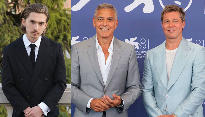 Austin Abrams gushes over working with Brad Pitt, George Clooney in 'Wolfs'