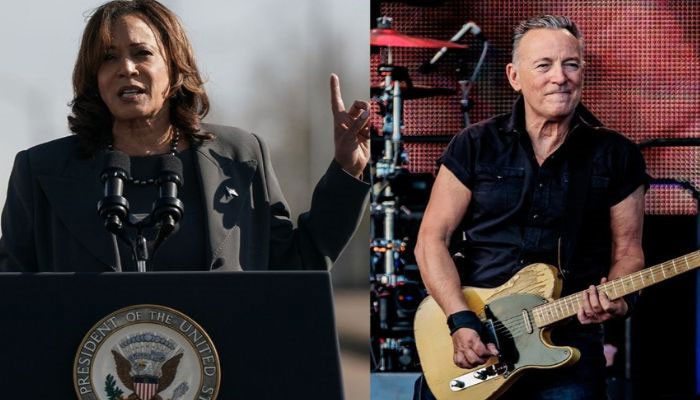 Bruce Springsteen makes striking endorsement for Kamala Harris