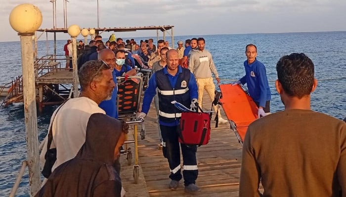 Red Sea tourist boat sinking: Shivering survivor ‘appreciate’ rescue ...