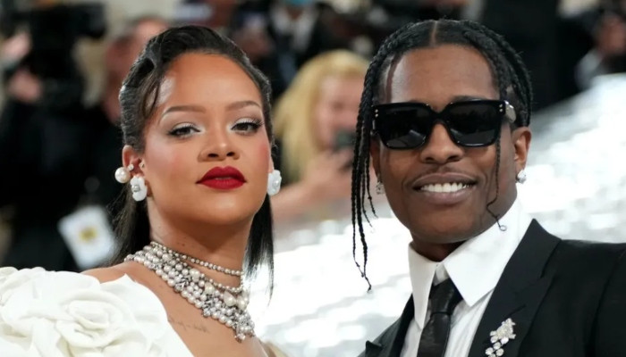 Rihanna stands strong by A$AP Rocky amid rapper's gun assault trial