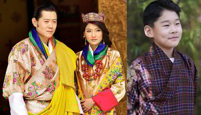 King, Queen of Bhutan release new portrait of Dragon Prince on his 9th ...