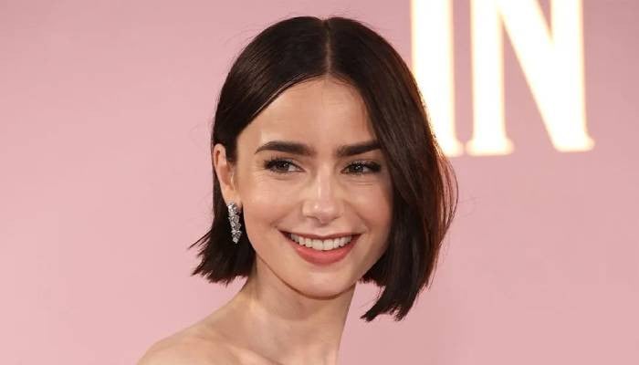 Lily Collins charms in sparkling black gown at Breakthrough Prize 2025