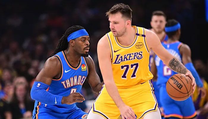 Luka Doncic ejection leads to Lakers defeat against Thunder