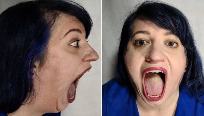 Guinness World Record: Marie Robinson sets record for largest mouth gap