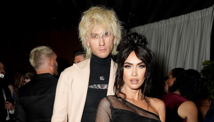 MGK breaks cover at Coachella after welcoming baby with Megan Fox