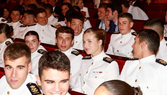 Princess Leonor relishes enchanting musical show in NYC amid naval training