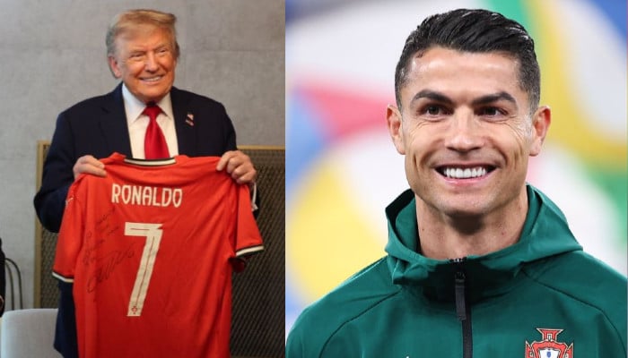 Cristiano Ronaldo sends ‘special’ gift to Donald Trump with message of ...