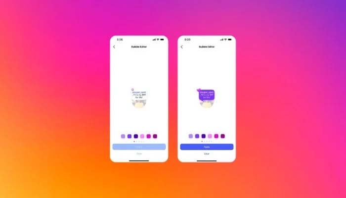 Instagram brings custom colours and emojis to notes