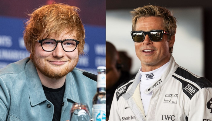 Ed Sheeran shares heartfelt experience of creating music for Brad Pitt ...
