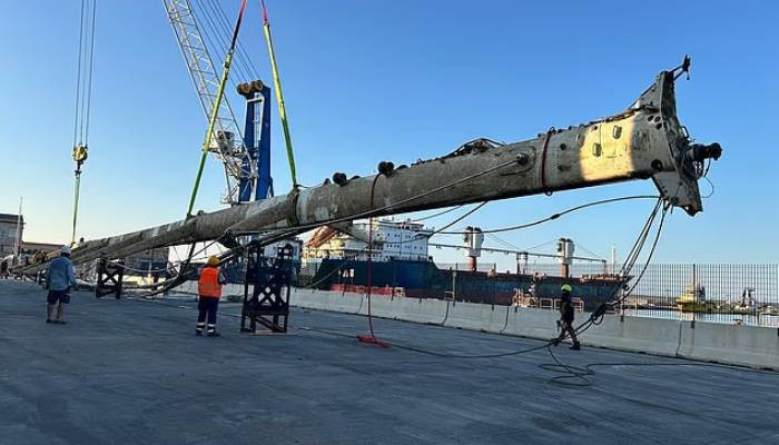 Bayesian superyacht: Photos show mast, hull retrieved after deadly disaster