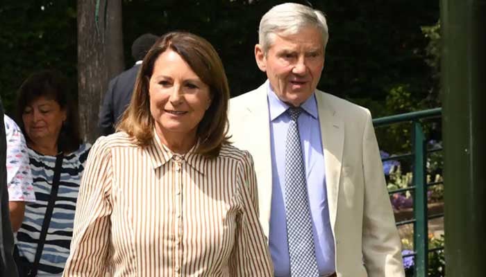 Kate Middleton's parents spotted mingling with senior royal at Wimbledon