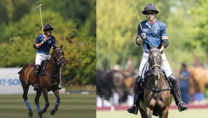 Prince William returns to field for Polo Charity match without Kate ...