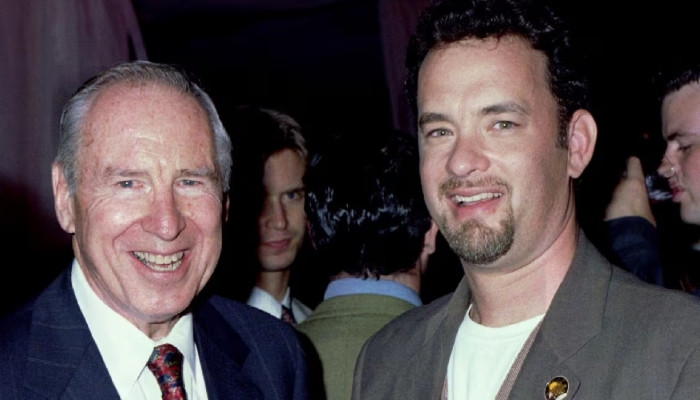 Tom Hanks pays heartfelt tribute to Jim Lovell, who he played in 'Apollo 13'
