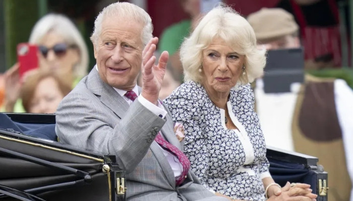 Queen Camilla in tears as war veteran pays 'off-script' tribute to King Charles