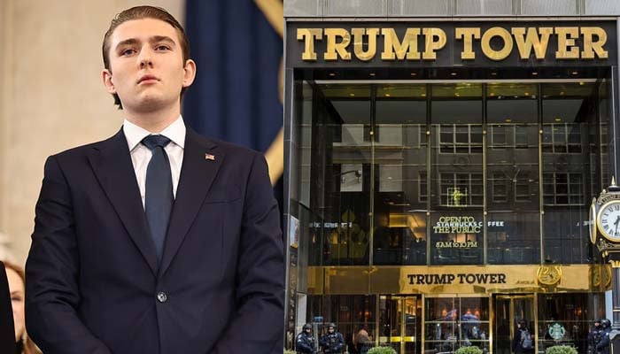 Barron Trump's luxury date: Trump Tower floor ‘shut down’ for exclusive ...