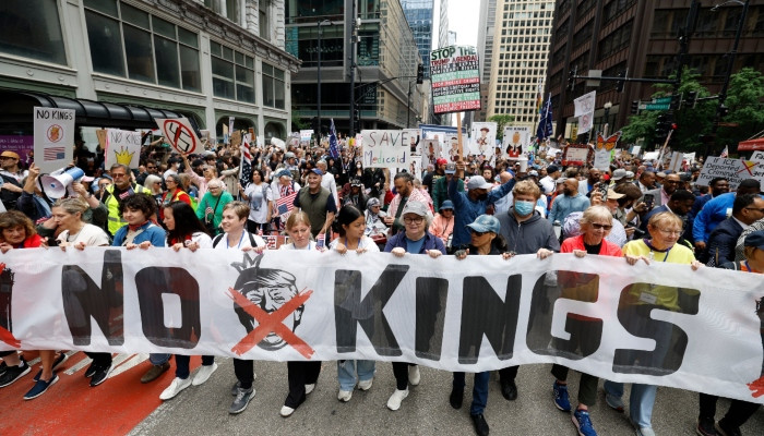 No Kings protests: Millions set to march against Trump's 'authoritarianism'