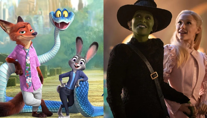 'Zootopia 2' rules Thanksgiving box office, as 'Wicked: For Good ...