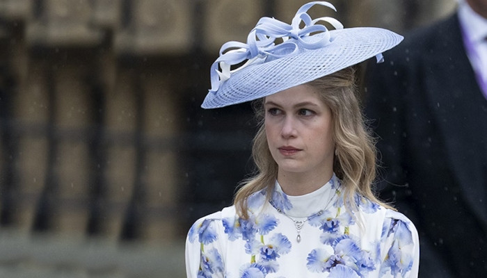 Lady Louise Windsor goes largely unnoticed in surprising royal moment