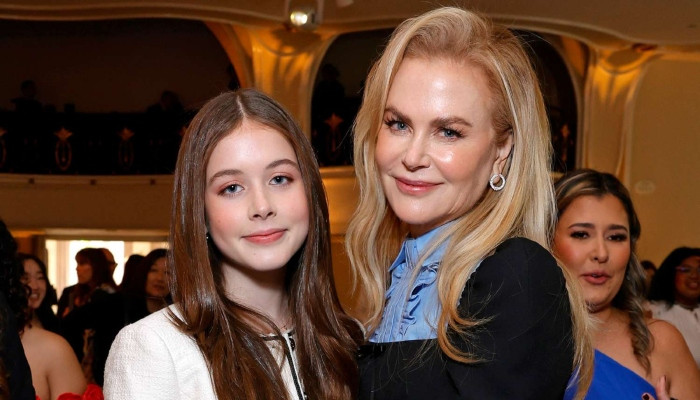Nicole Kidman debuts her natural hair at daughter Faith's birthday bash