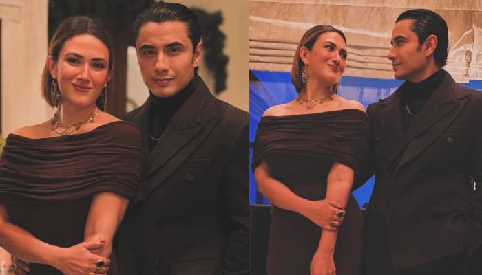 Ali Zafar celebrates new year with wife Ayesha Fazli