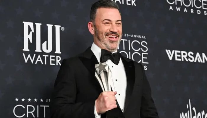 Jimmy Kimmel calls past year 'chaotic' after big shot at Critics Choice ...