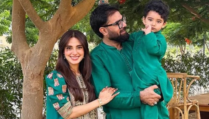 Iqra Aziz, Yasir Hussain announce birth of baby girl with adorable snap