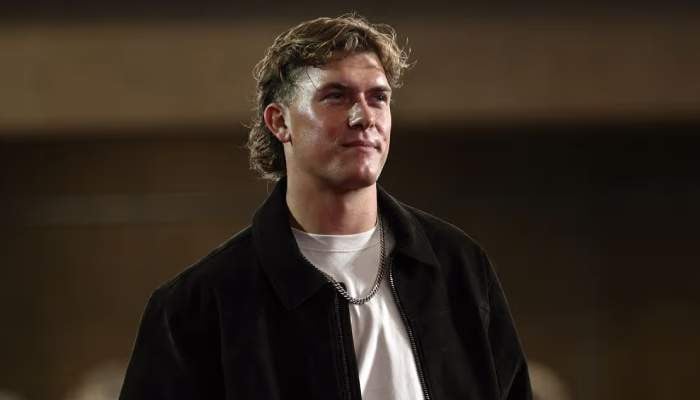 Jaxson Dart meets with Giants leaders to address Trump rally controversy