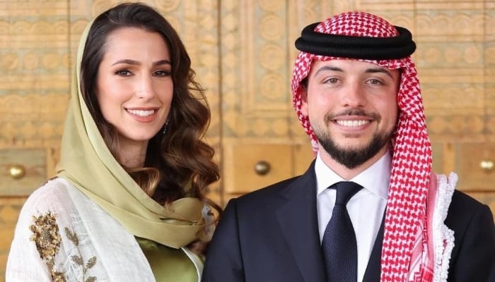 Princess Rajwa, Crown Prince Hussein mark wedding milestone with ...