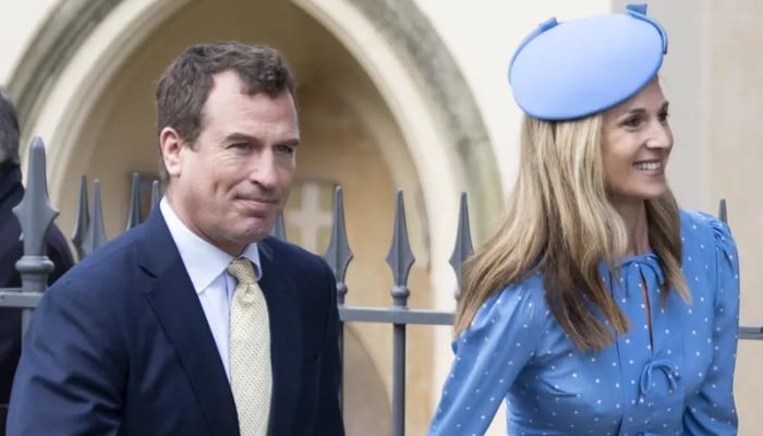 Peter Phillips, Harriet Phillips make first public appearance as ...