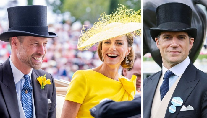 Kate, William share Royal Ascot spotlight with Henry Cavill and other ...