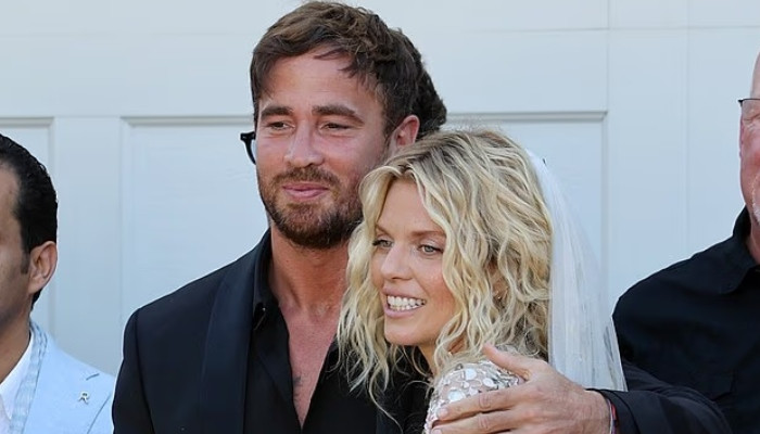AnnaLynne McCord enchants in intricate floral gown as she weds Danny ...