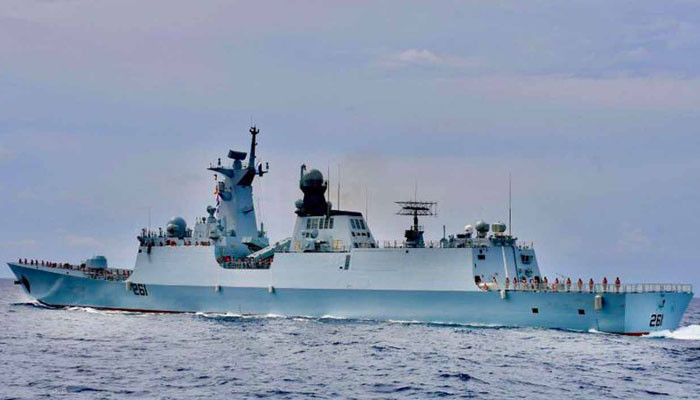 پاک بحریہ کے جہاز پی این ایس طغرل کی خلیج عدن میں تعیناتی